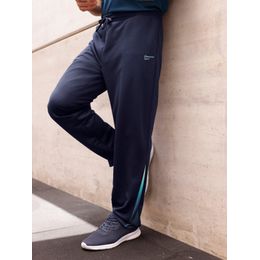 Catamaran Sports Herren Funktionshose mit Farbverlauf-Eins&auml;tzen, marine-kalkmint, Gr&ouml;&szlig;e 44/46