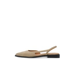 Bianco Ballerina 'Victoria' Damen Gr&ouml;&szlig;e 40 dunkelbeige Sommerschuhe
