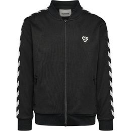 Hummel Sweatjacke 'Archive' Jungen Gr&ouml;&szlig;e 146/152 schwarz / wei&szlig;