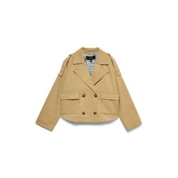 V&eacute;ro Moda Vero Moda Jacke 'VMManonmia' Damen Gr&ouml;&szlig;e S hellbraun Sommerjacke