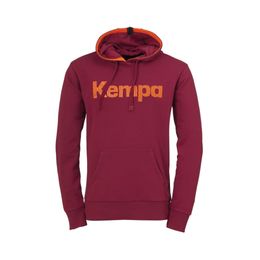 Kempa Sportsweatshirt Jungen Gr&ouml;&szlig;e 128 orange / rot