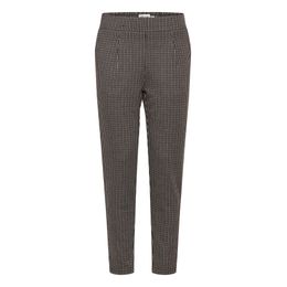Ichi Hose 'IHKate' Damen Gr&ouml;&szlig;e 40 schoko / schwarz / wei&szlig;