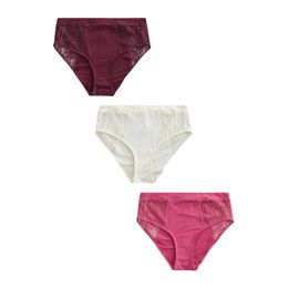 Next Slip Damen Gr&ouml;&szlig;e M cyclam / pink / wei&szlig;
