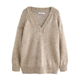next Pullover Damen Gr&ouml;&szlig;e S beigemeliert