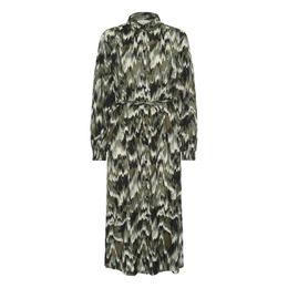 Kaffe Kleid Damen Gr&ouml;&szlig;e 42 kitt / khaki / dunkelgr&uuml;n / schwarz Sommerkleid