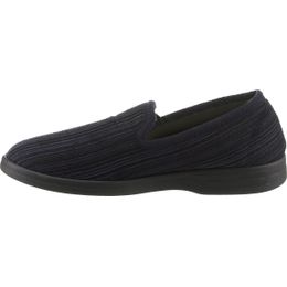 CR&Eacute;ATION L Herren Hausschuh in Cord-Qualit&auml;t marine Gr&ouml;&szlig;e 41