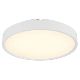 Globo Lighting Deckenleuchte wei&szlig; Ma&szlig;e (cm): H: 7,7 &Oslash;: 39 &raquo; H&ouml;ffner
