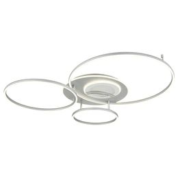 Globo Lighting Deckenleuchte grau Ma&szlig;e (cm): B: 86,4 H: 13 &raquo; H&ouml;ffner