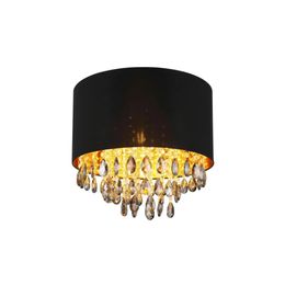 Globo Lighting Deckenleuchte schwarz Ma&szlig;e (cm): H: 33 &Oslash;: 40 &raquo; H&ouml;ffner
