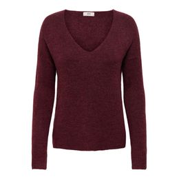 Jacqueline de Yong JDY Pullover 'JDYElanora' Damen Gr&ouml;&szlig;e XL weinrot