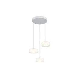 Globo Lighting H&auml;ngeleuchte wei&szlig; Ma&szlig;e (cm): H: 150 &Oslash;: 40 &raquo; H&ouml;ffner