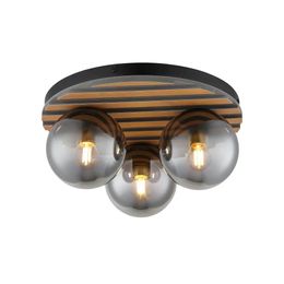 Globo Lighting Deckenleuchte schwarz Ma&szlig;e (cm): H: 20 &Oslash;: 39 &raquo; H&ouml;ffner