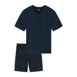 Schiesser Herren Pyjama Comfort Essentials 1er Pack