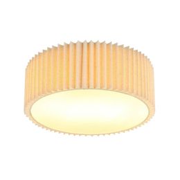 Globo Lighting Deckenleuchte wei&szlig; Ma&szlig;e (cm): H: 13 &Oslash;: 33 &raquo; H&ouml;ffner