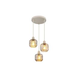 Globo Lighting H&auml;ngeleuchte beige Ma&szlig;e (cm): H: 120 &Oslash;: 35 &raquo; H&ouml;ffner