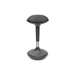 Digitus Stehhocker, h&ouml;henverstellbar, schwarz