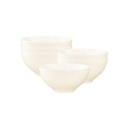 Seltmann Weiden 6er Set M&uuml;slischalen Savona Fine Diamond &oslash; 15,7 cm creme in creme | Gr.: onesize