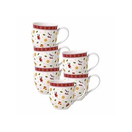 Villeroy & Boch Villeroy & Boch 6er Set Becher mit Streumotiv Toy's Delight 390 ml in bunt | Gr.: onesize