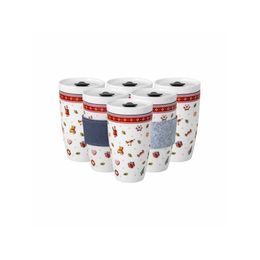 Villeroy & Boch Villeroy & Boch 6er Set Coffee To Go Becher Toy's Delight 350 ml in bunt | Gr.: onesize