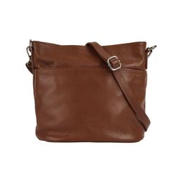 Samantha Look Umh&auml;ngetasche echt Leder in cognac | Gr.: onesize