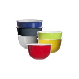 Ritzenhoff & Breker Ritzenhoff & Breker 6er Set M&uuml;slischalen Doppio &oslash; 14 cm bunt in bunt | Gr.: onesize
