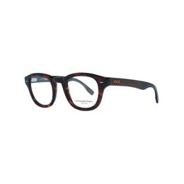 Ermenegildo Zegna M&auml;nner Optische Fassungen Rund Braun | Gr.: onesize