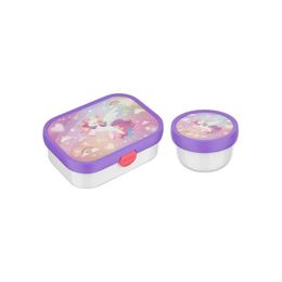 Mepal 2er Set Obst- und Bentobox Campus (2025) 300 & 750 ml in Unicorn Glow | Gr.: onesize