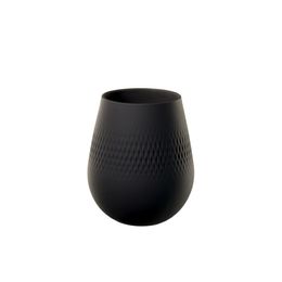 Villeroy & Boch Villeroy & Boch Vase Manufacture Collier 14 cm in Noir | Gr.: onesize