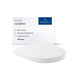 Villeroy & Boch Villeroy & Boch WC-Sitz O.novo 423 x 368 x 51 mm wei&szlig; in wei&szlig; | Gr.: onesize
