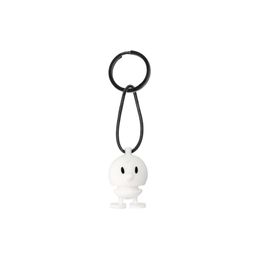 Hoptimist Schl&uuml;sselanh&auml;nger Bumble 3 x 1,5 cm in wei&szlig; | Gr.: onesize