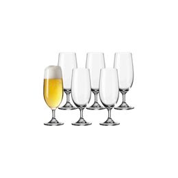 Leonardo 6er Set Biergl&auml;ser Daily 360 ml in transparent | Gr.: onesize