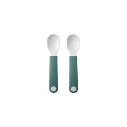 Mepal 2er Set Lernl&ouml;ffel Mio in Deep Turquoise | Gr.: onesize