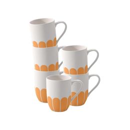 Villeroy & Boch Villeroy & Boch 6er Set Henkelbecher Fleur Couleur 290 ml in Soleil | Gr.: onesize