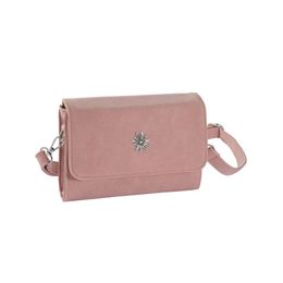 TecTake Handtasche, Trachtenmodell in Wildlederoptik, Gurtl&auml;nge ca. 120 cm | Gr.: onesize