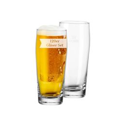 Van Well 120er Set Willi Becher geeicht Willy 0,5 l in transparent | Gr.: onesize