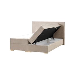 Beliani Boxspring Bett MAJOR in Beige - (W) 171 x (H) 109 x (L) 212 cm | Gr.: onesize