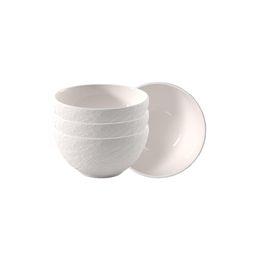 Villeroy & Boch Villeroy & Boch 4er Set M&uuml;slischalen Manufacture Ice &oslash; 14 cm wei&szlig; in wei&szlig; | Gr.: onesize