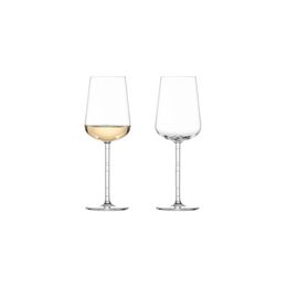 Zwiesel Glas 2er Set Wei&szlig;weingl&auml;ser Journey 446 ml transparent in transparent | Gr.: onesize