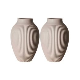 Ritzenhoff & Breker Ritzenhoff & Breker 2er Set Vasen Alsta 27,5 cm in Beige | Gr.: onesize