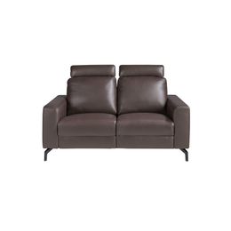 Angel Cerd&aacute; Relaxsofa 6368 in Schwarz / Schokolade &ndash; (B)166 x (H)89 x (T)98 cm | Gr.: onesize