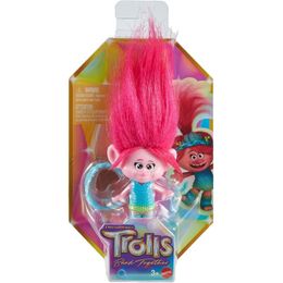 Mattel DREAMWORKS TROLLS Spielfigur Gemeinsam Stark K&ouml;nigin Poppy Pl&uuml;schhaar 3+ HNF06 | Gr.: onesize