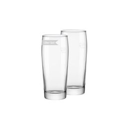 Van Well 120er Set Willi Becher geeicht Willy 0,25 l transparent in transparent | Gr.: onesize