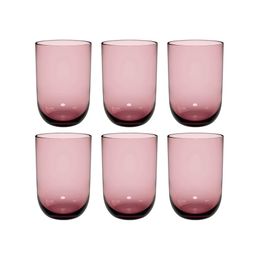 like. by Villeroy & Boch 6er Set Longdrinkbecher Like Glass 385 ml in Grape | Gr.: onesize