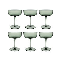 like. by Villeroy & Boch 6er Set Sektschalen / Dessertschalen Like Glass 100 ml in Sage | Gr.: onesize