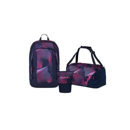 Satch Schulrucksack-Set AIR "Seismic Pink" 3-tlg. in Pink | Gr.: onesize