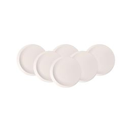 Villeroy & Boch Villeroy & Boch 6er Set Schale tief NewMoon &oslash; 29 cm wei&szlig; in wei&szlig; | Gr.: onesize
