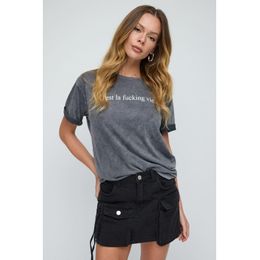 NO MATTER WHAT Shirt in Anthrazit | Gr.: XL