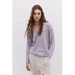 NO MATTER WHAT Blouse in Lila | Gr.: S
