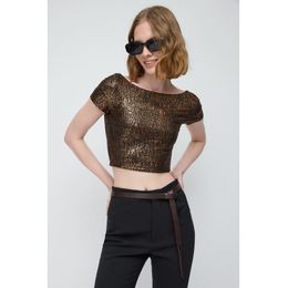 NO MATTER WHAT Blouse in Gold | Gr.: S