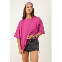 NO MATTER WHAT Shirt in Lila | Gr.: S